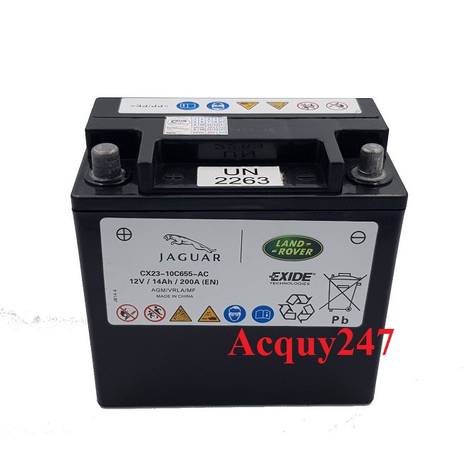 Ắc quy Exide 12V 14Ah CX23-10-655-AC